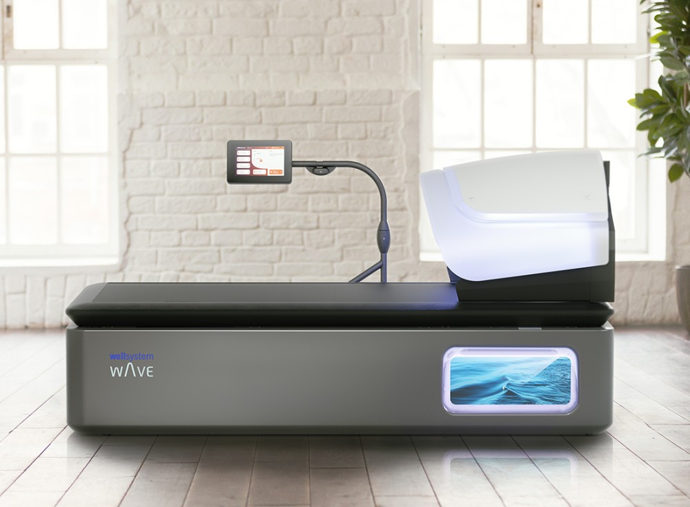 Hydrojet Massage im Wellnessbereich